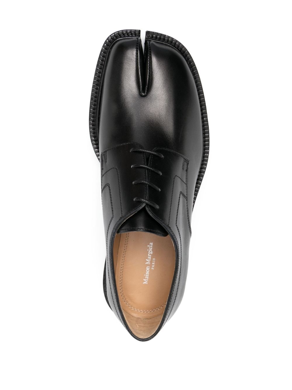 Maison Margiela Airbag-Heel Derby Shoes - Black | Editorialist
