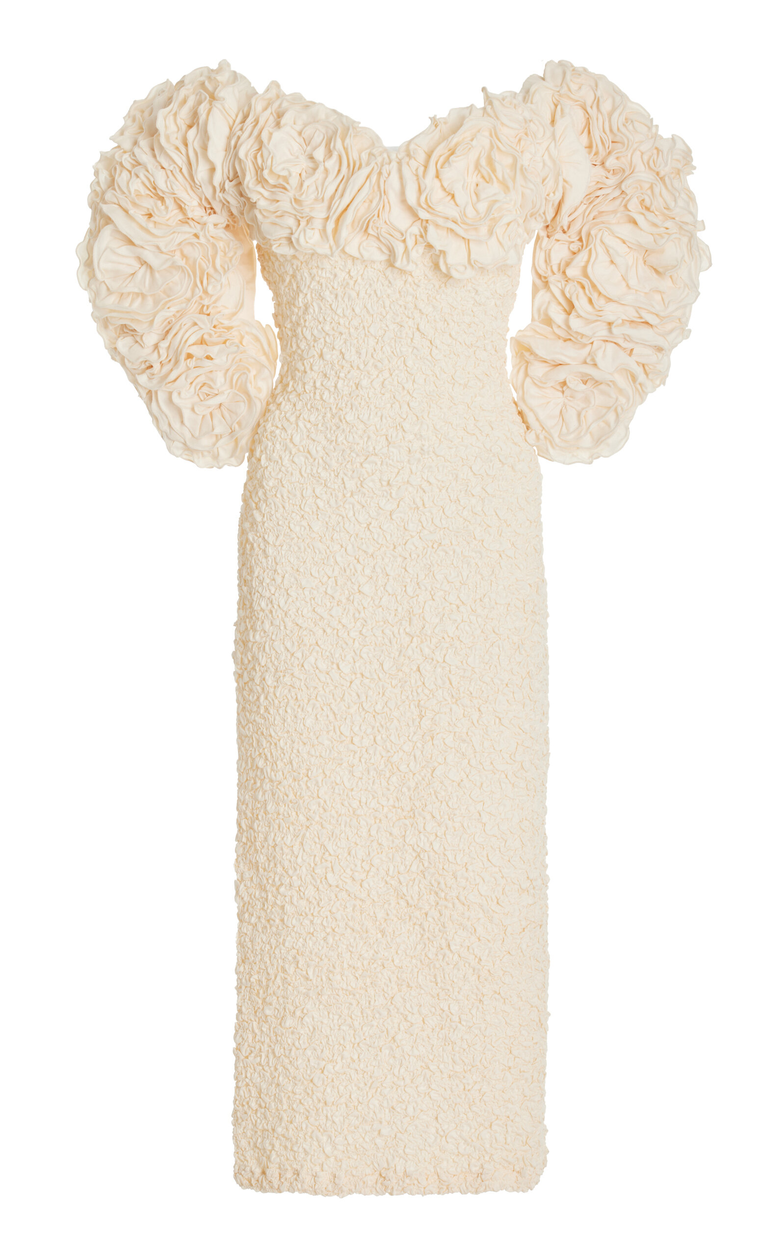 white christmas dresses The T-Shirt Dress in Tomato Textured Cotton Tomato Textured Cotton / 2023SP495 TTC / 2 main image 1