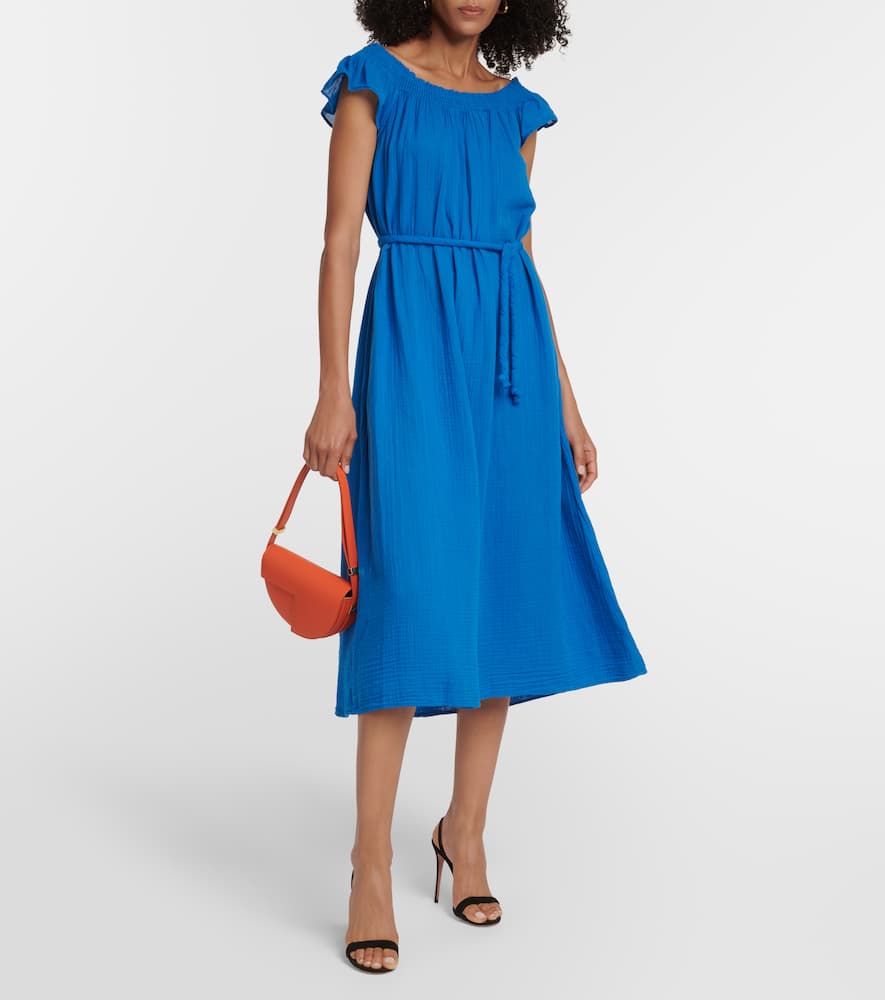 VELVET BY GRAHAM & SPENCER Velvet Justine Cotton Midi Dress