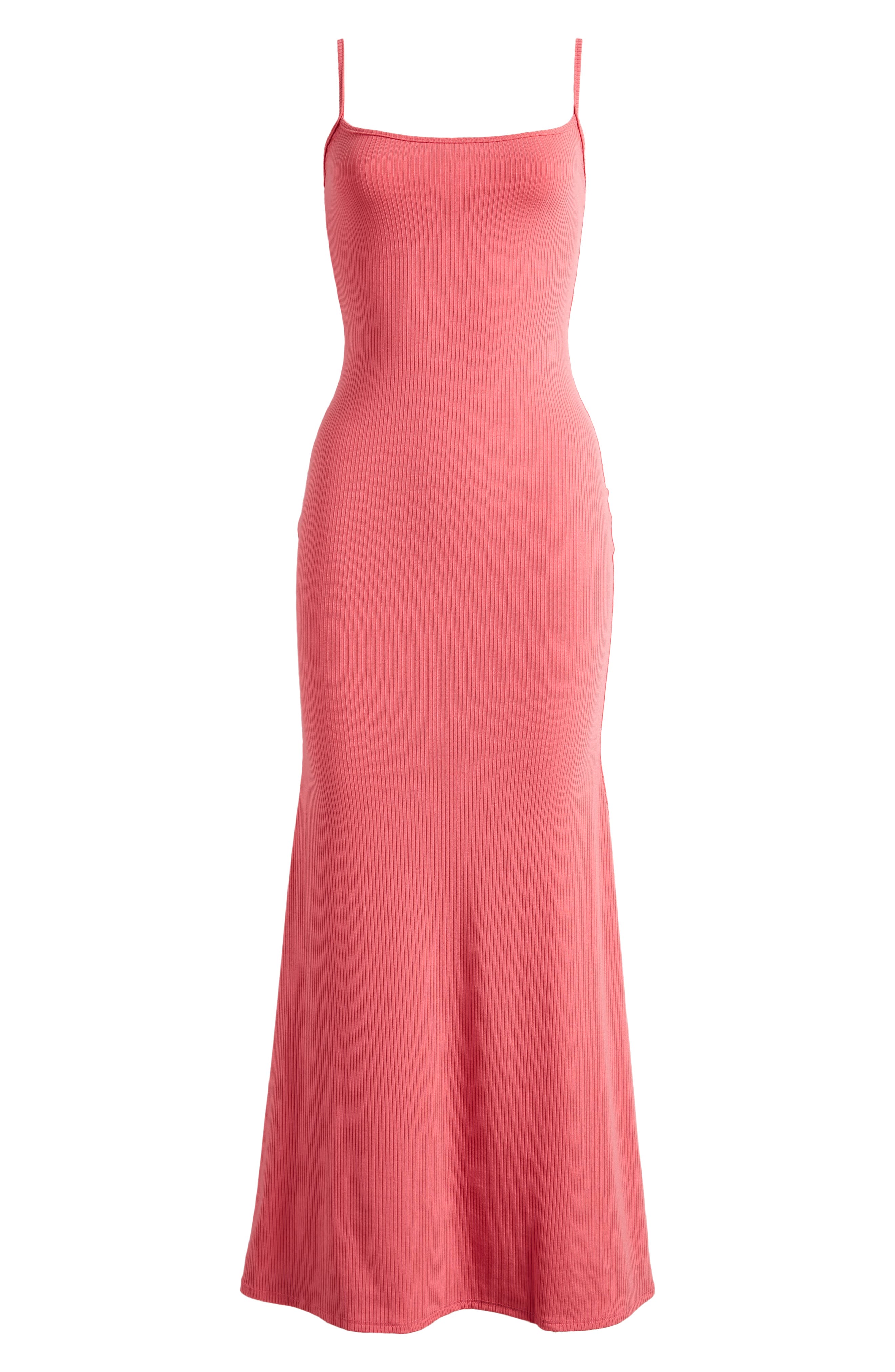 Reformation Cosmo Rib Knit Dress In Snapdragon - 51% Off | Editorialist