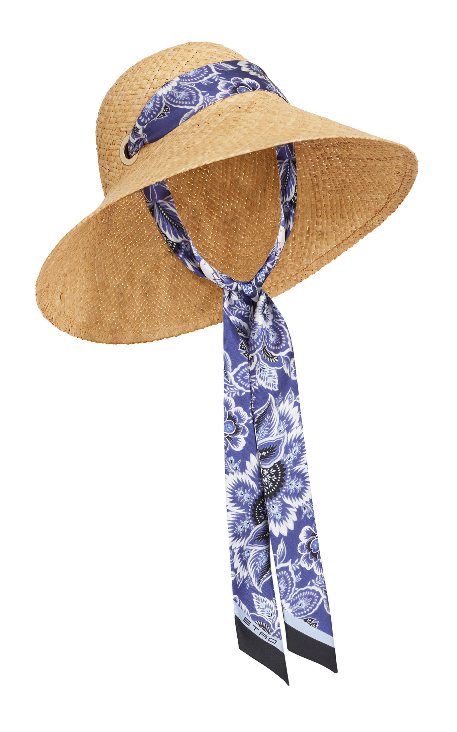 Etro Straw Summer Hat Etro - Striped raffia hat Etro main image 3