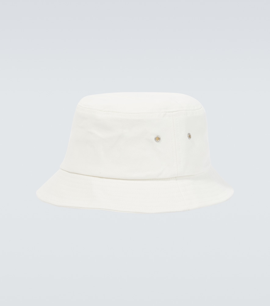 Kenzo Boke Flower Embroidered Sun Hat In White - 50% Off