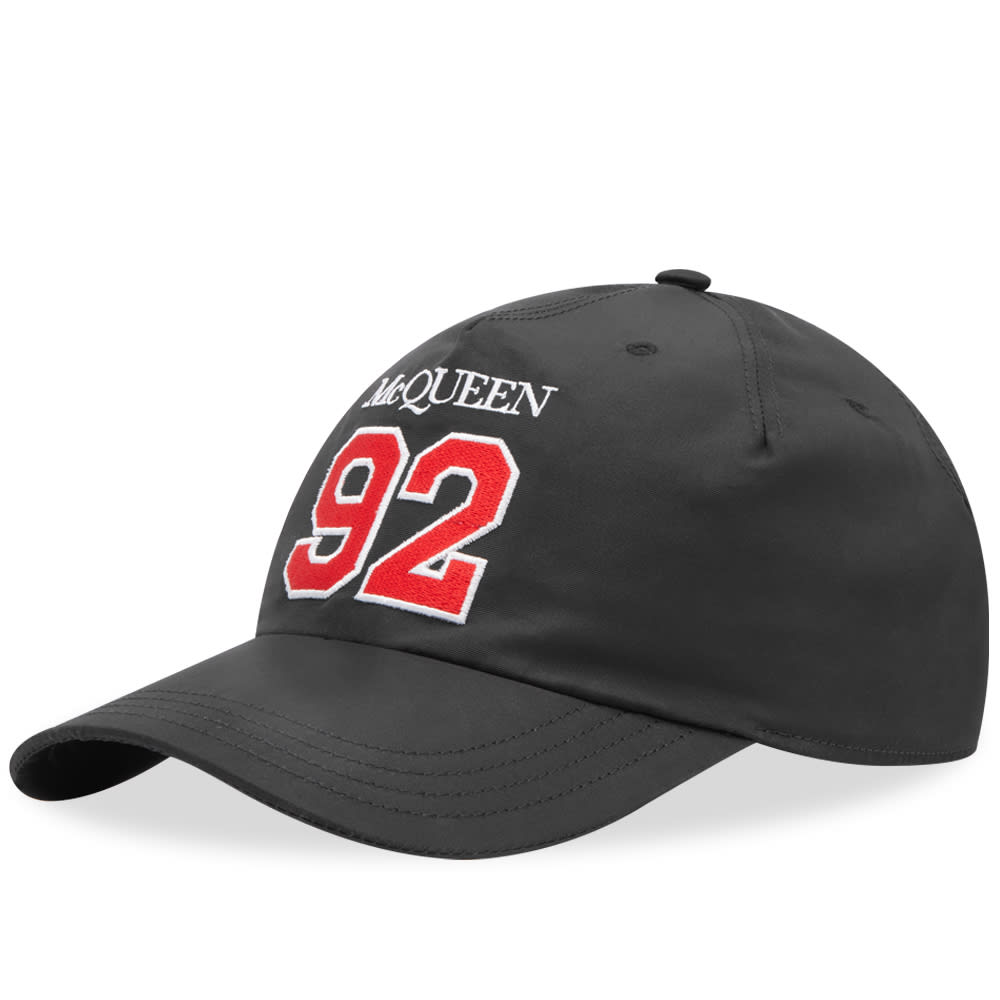 Alexander Mcqueen 92 Logo Cap - Black/Red | Editorialist