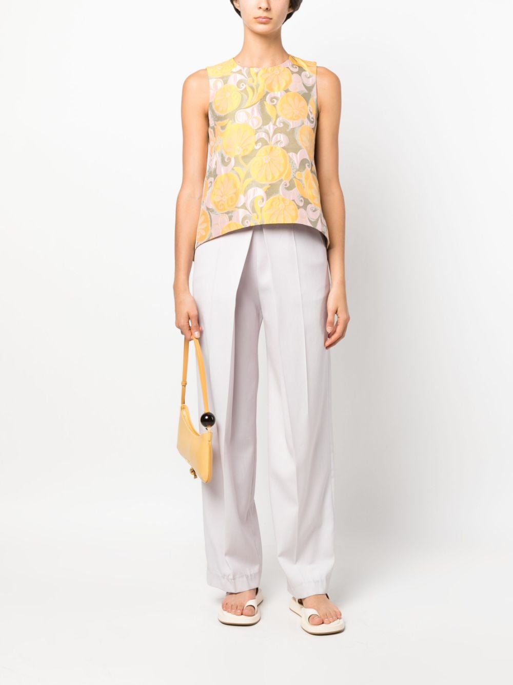 LA DOUBLEJ La DoubleJ La Scapa Jacquard Top