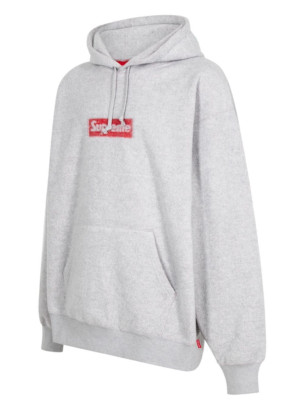 Supreme Inside Out Box Logo Heather Hoodie - Grey | Editorialist