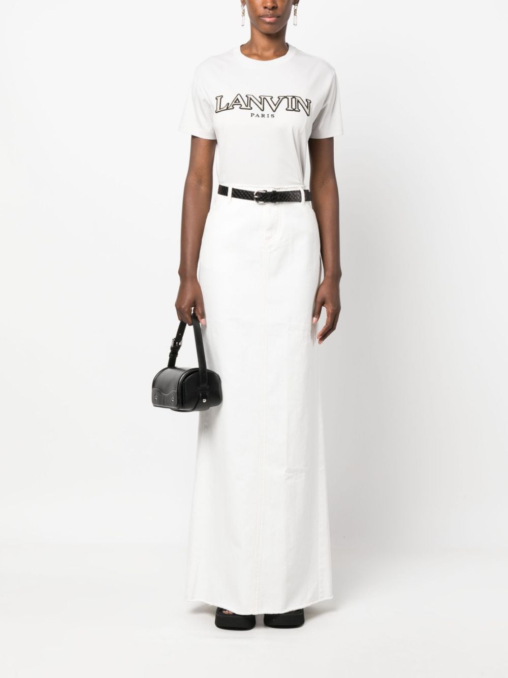 LANVIN Lanvin Embroidered Logo T-Shirt