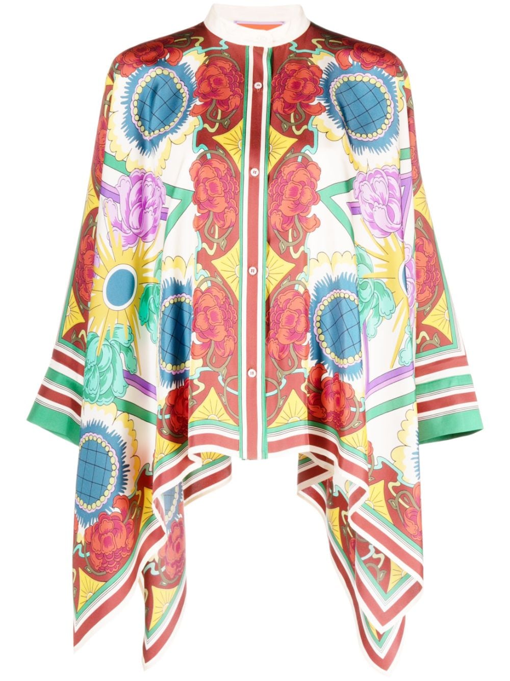 LA DOUBLEJ La DoubleJ Foulard Asymmetric Shirt
