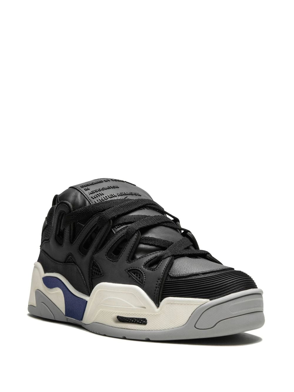 Under Armour X Asap Rocky Awge Srlo Sneakers - Black | Editorialist