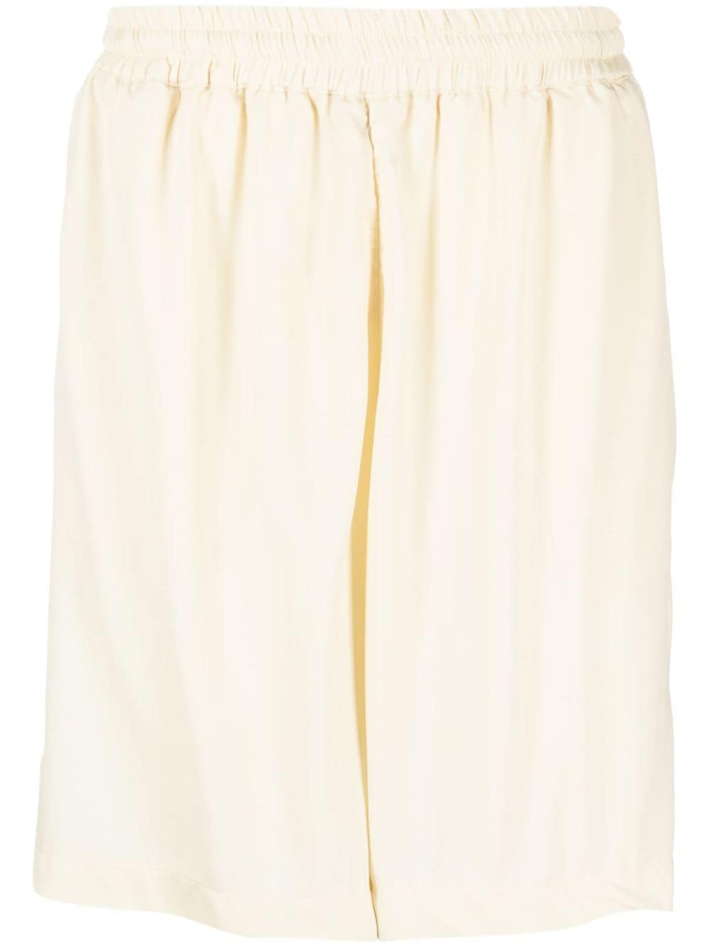 BONSAI Bonsai Elasticated-Waistband Wool Bermuda Shorts