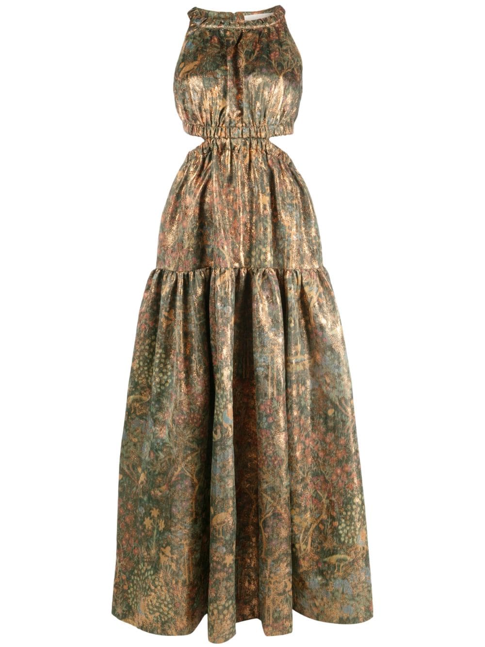 Ulla Johnson Celestina Cut-Out Detailed Gown Dress In Green - 60% Off |  Editorialist
