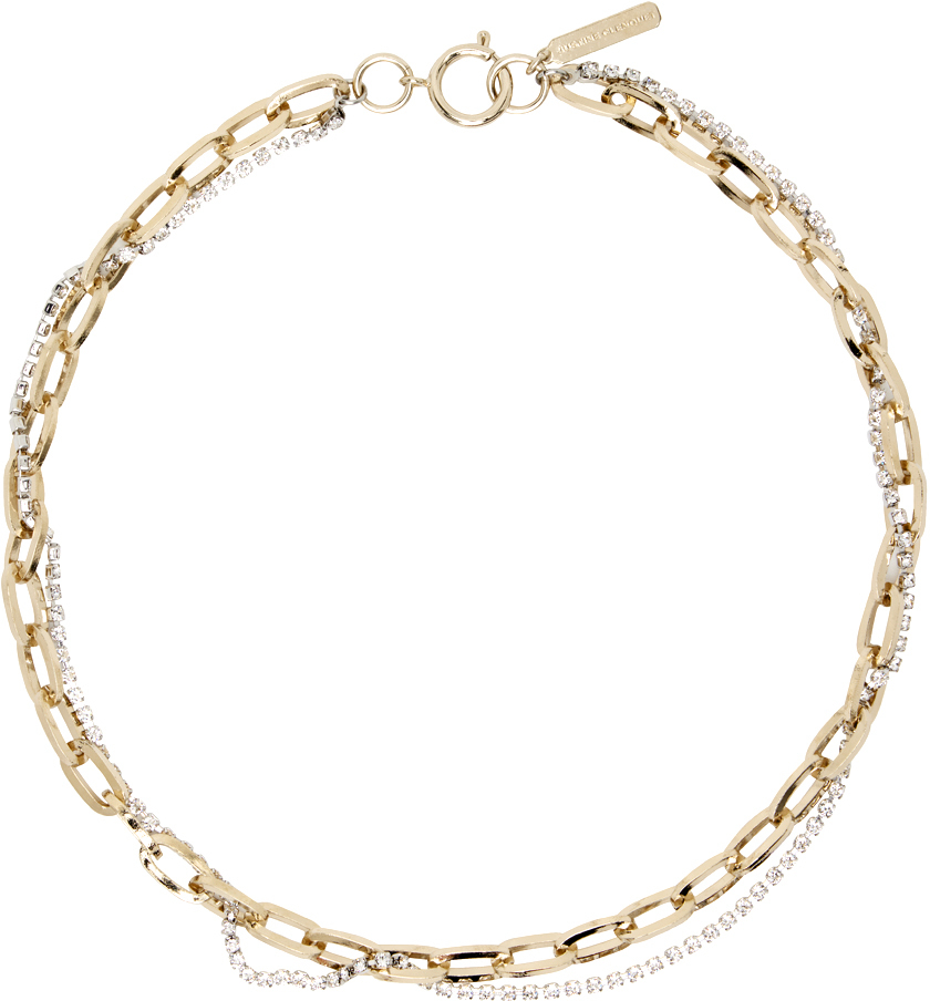 Justine Clenquet Kirsten Necklace Gold Editorialist
