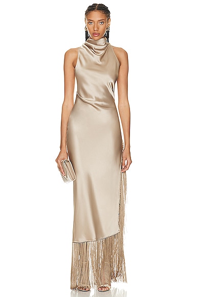 green emerald velvet dress Dune Dress – Ammi main image 1