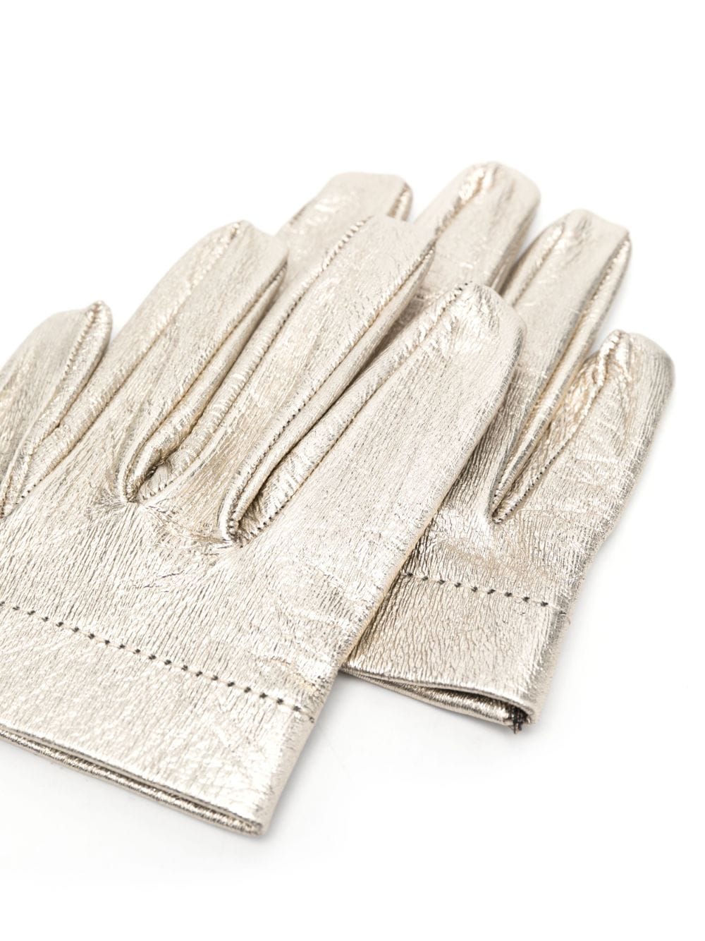 小物 Vaquera Four Finger Gloves Gold Vaquera Four Finger Leather Glove - Gold | Editorialist