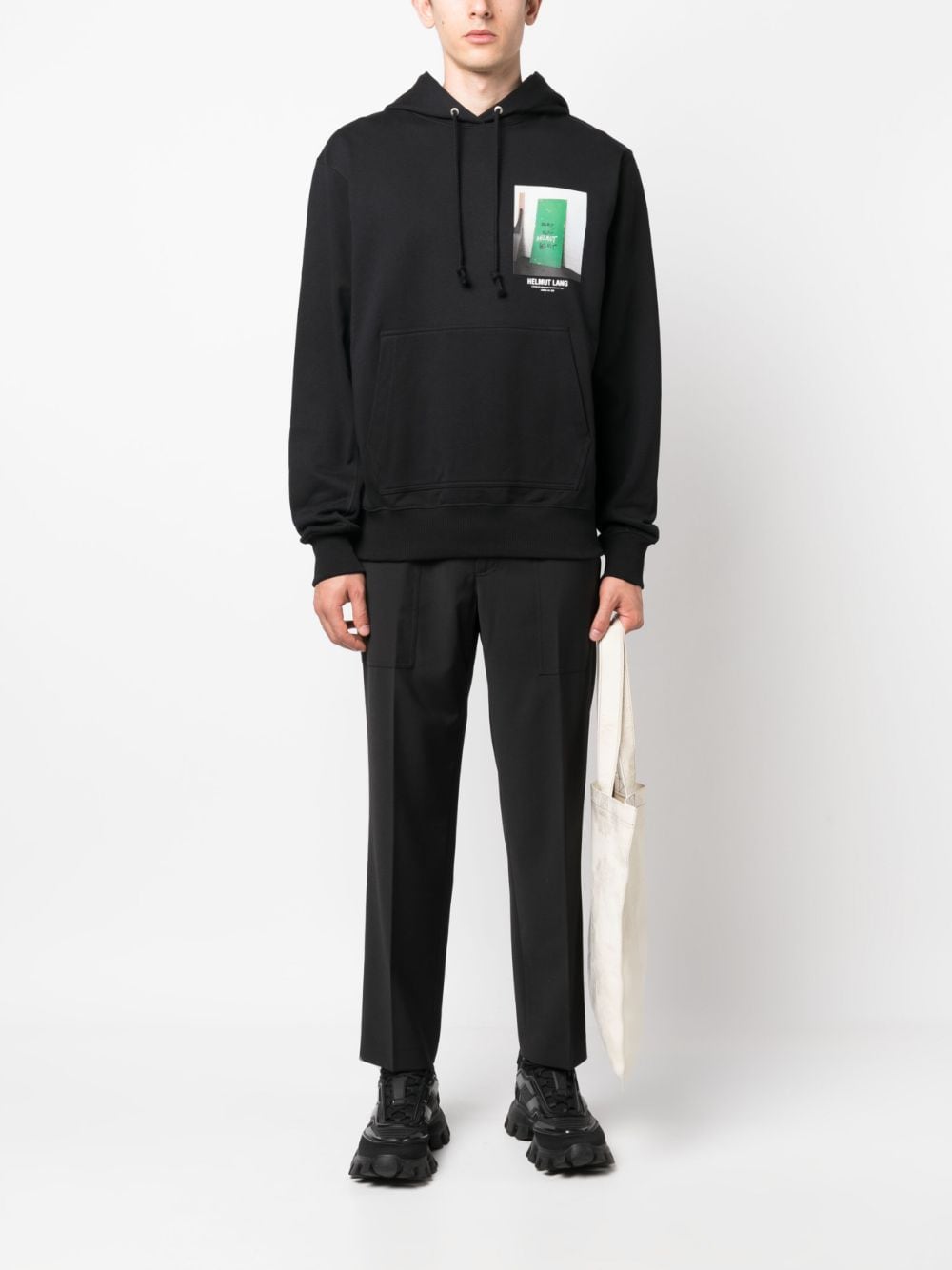 HELMUT LANG Mid-Rise Straight-Leg Trousers