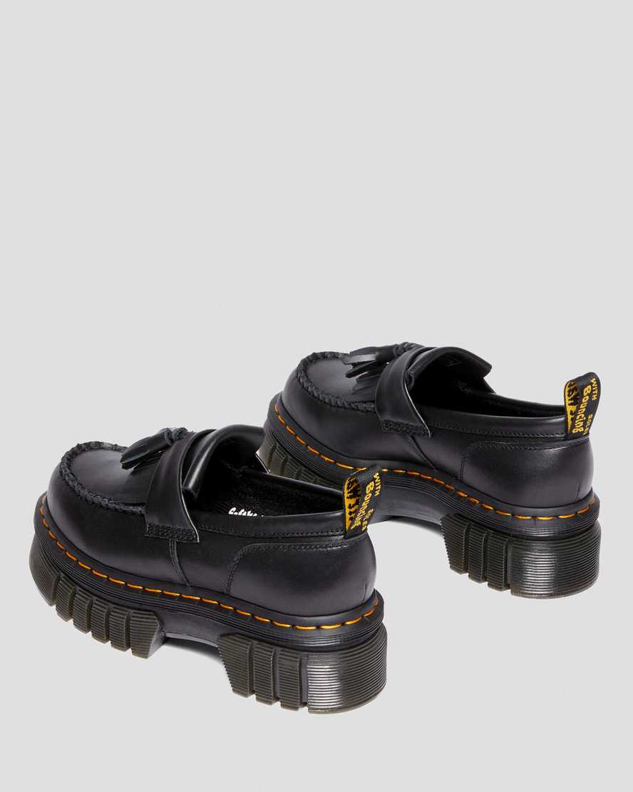 Audrick Loafer ブラック UK4 23cm Dr. Martens Women's Audrick Loafer in Black Nappa Lux Dr. Martens