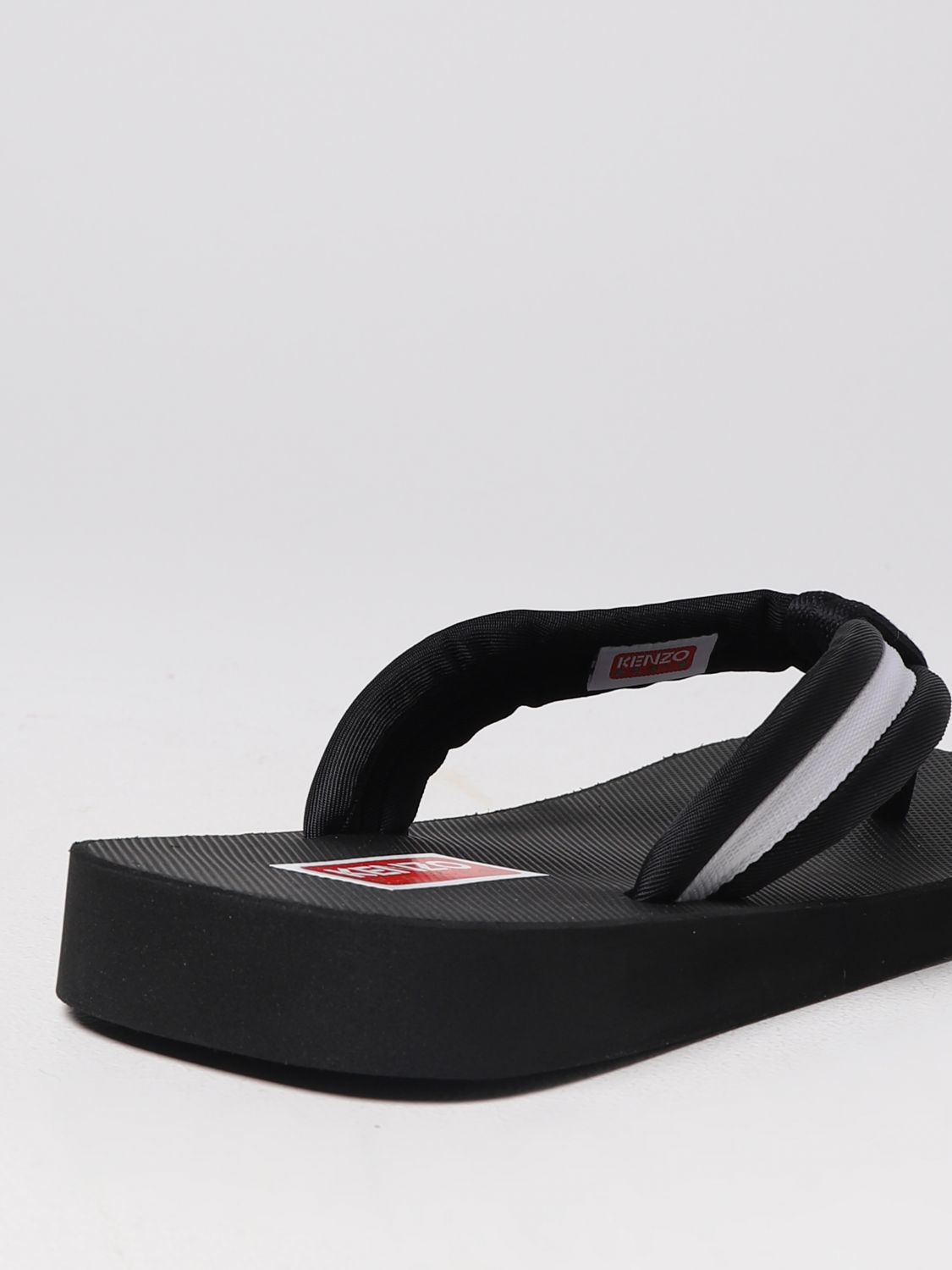 Kenzo Thong Sandals In Black - 41% Off | Editorialist display picture 1