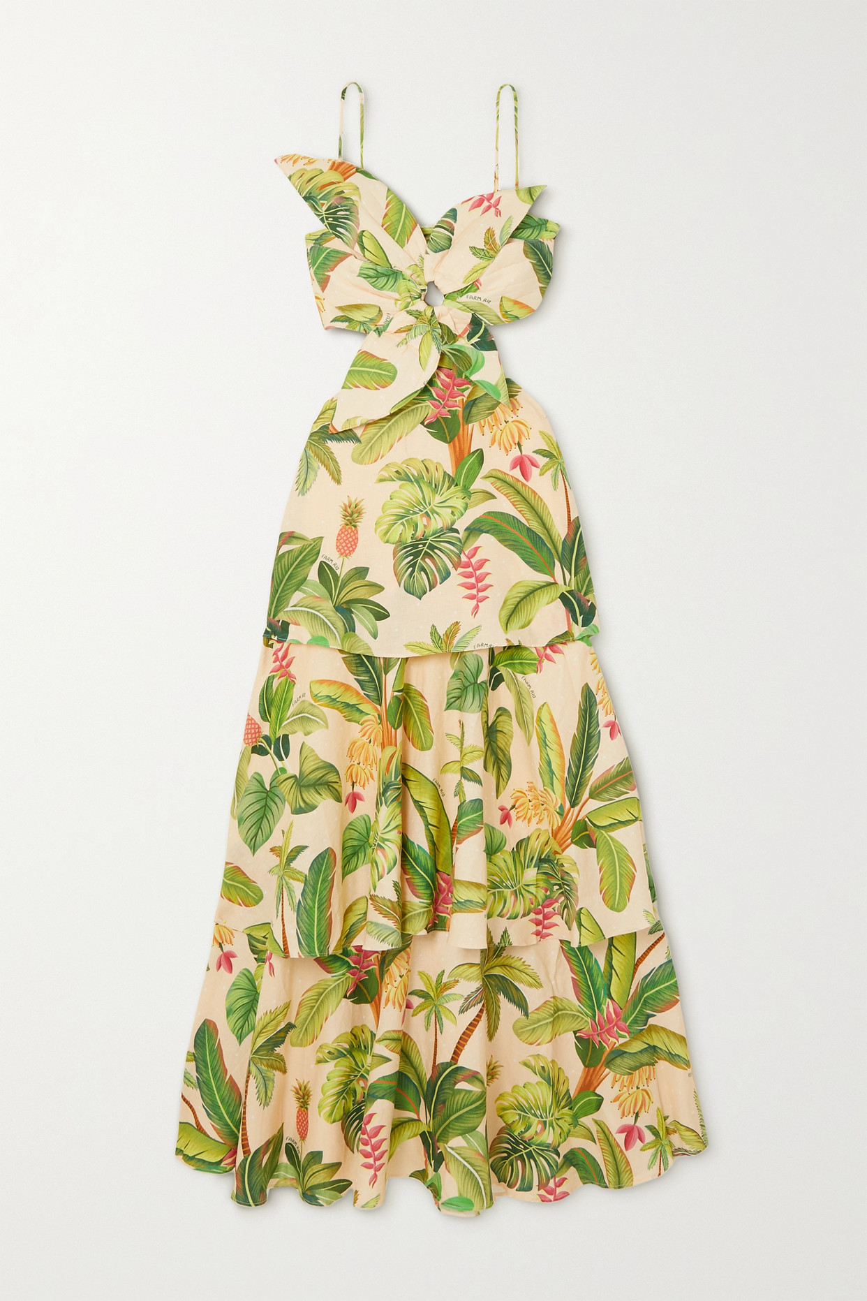 farm rio beach forest maxi dress Farm Rio | Boho Glam Maxi dress 