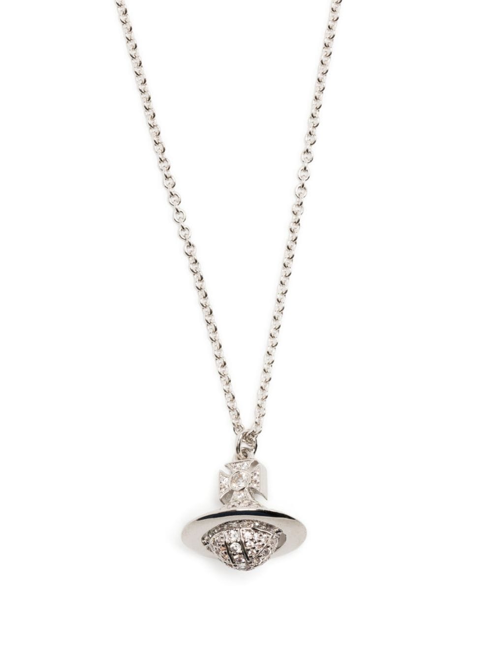 Vivienne Westwood Carmela Orb-Pendant Necklace - Silver