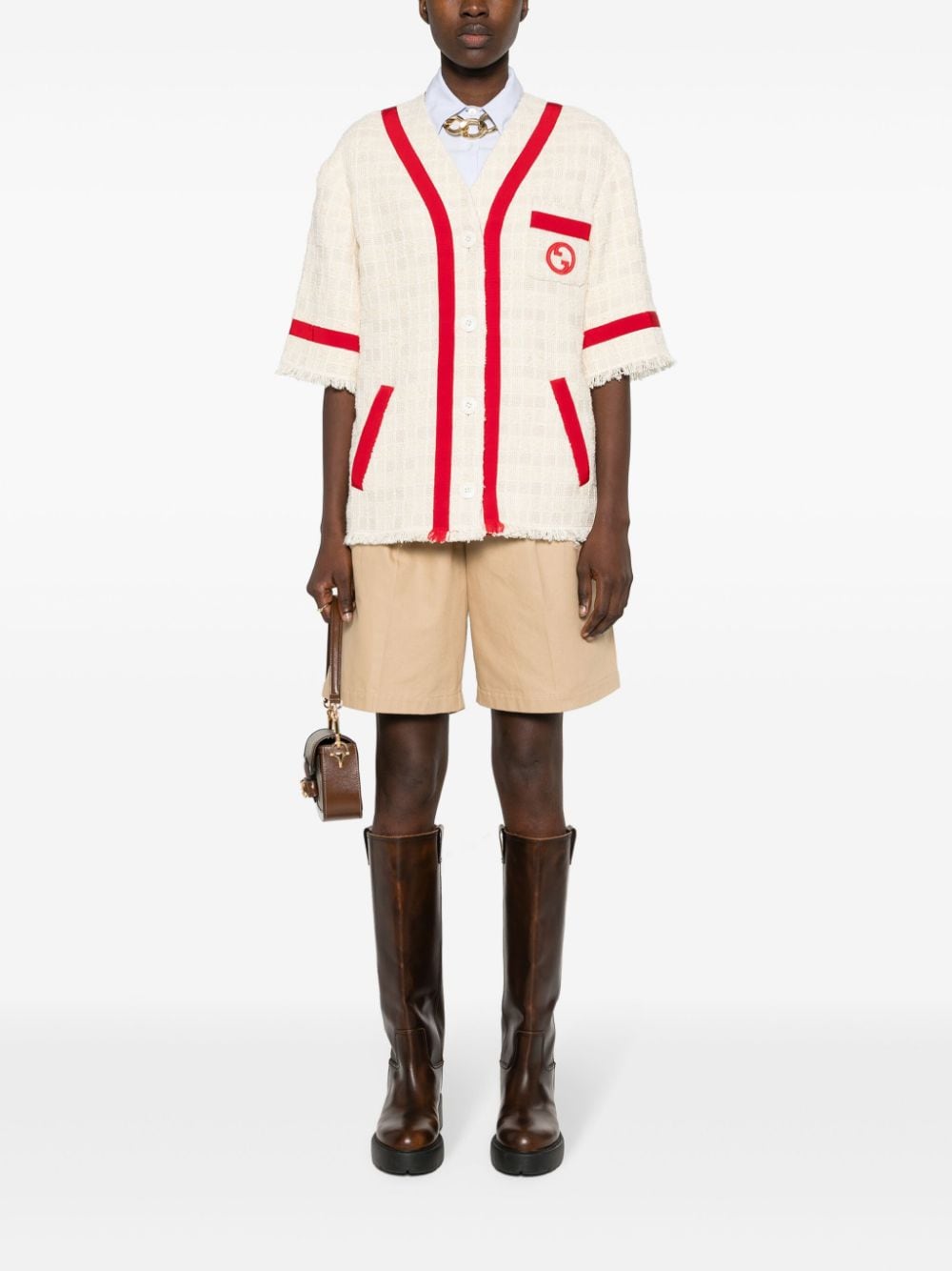 GUCCI Gucci Interlocking G Bouclé Jacket