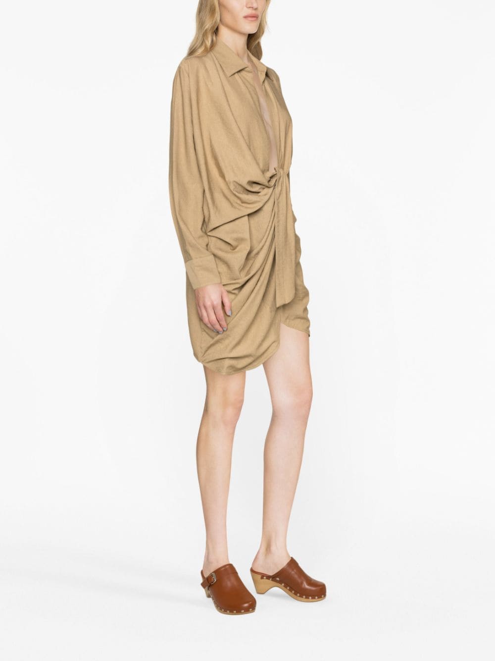 jacquemus bahia dress green - La Robe - Beige ClothingOccasionLabel: Party