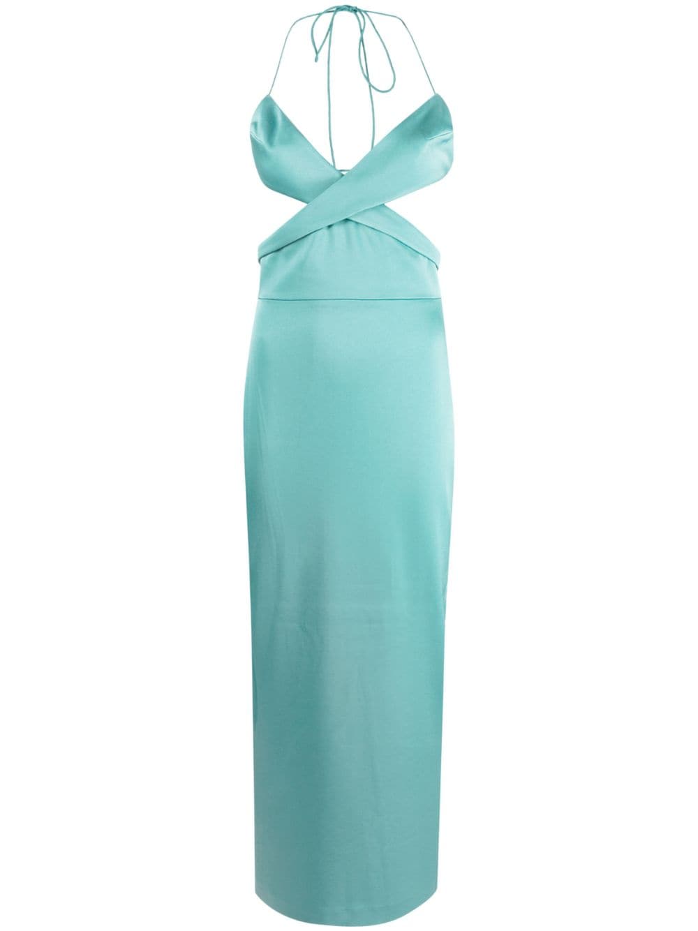 Alex Perry Mason Cut-Out Midi Dress - Green - 62% Off | Editorialist
