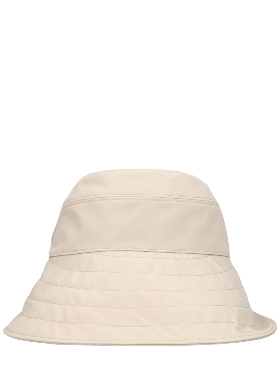 Attico Tech Bucket Hat In Ivory - 70% Off | Editorialist display picture 1