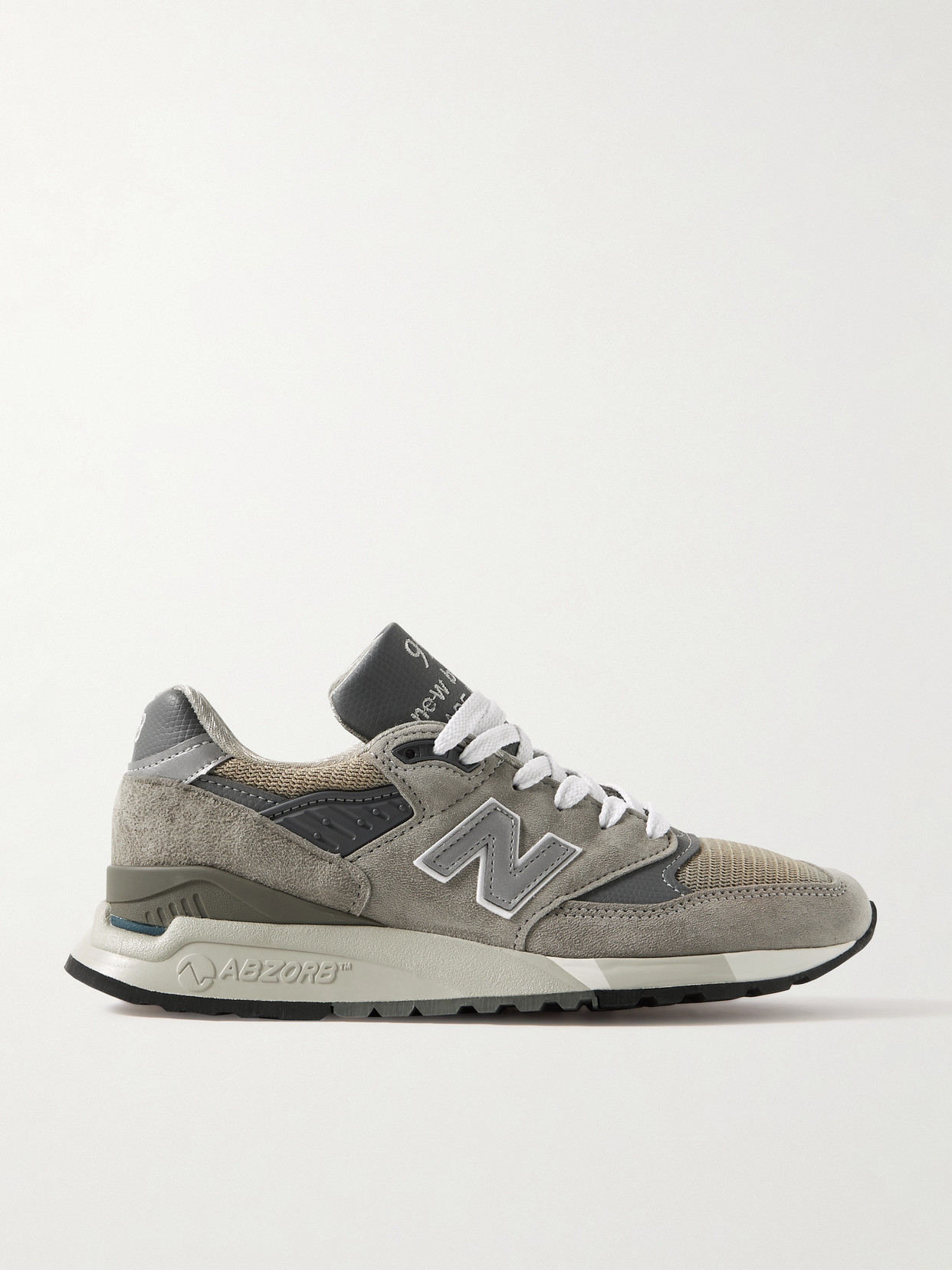 New Balance Made In Usa 998 Core Sneakers - Gray - 50% Off 