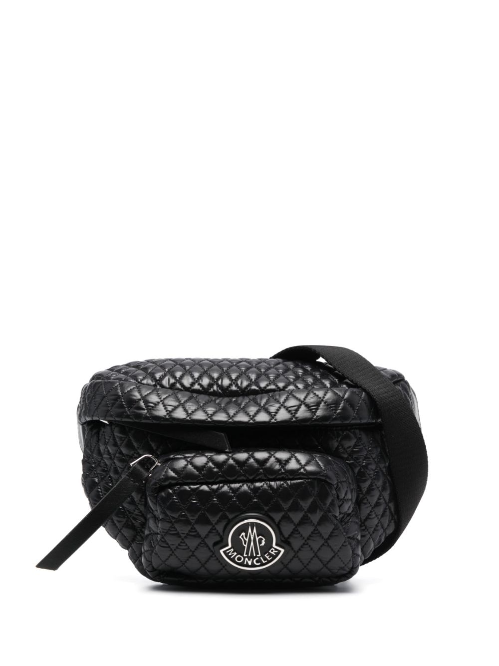 Moncler Quilted Belt Bag - Black | Editorialist