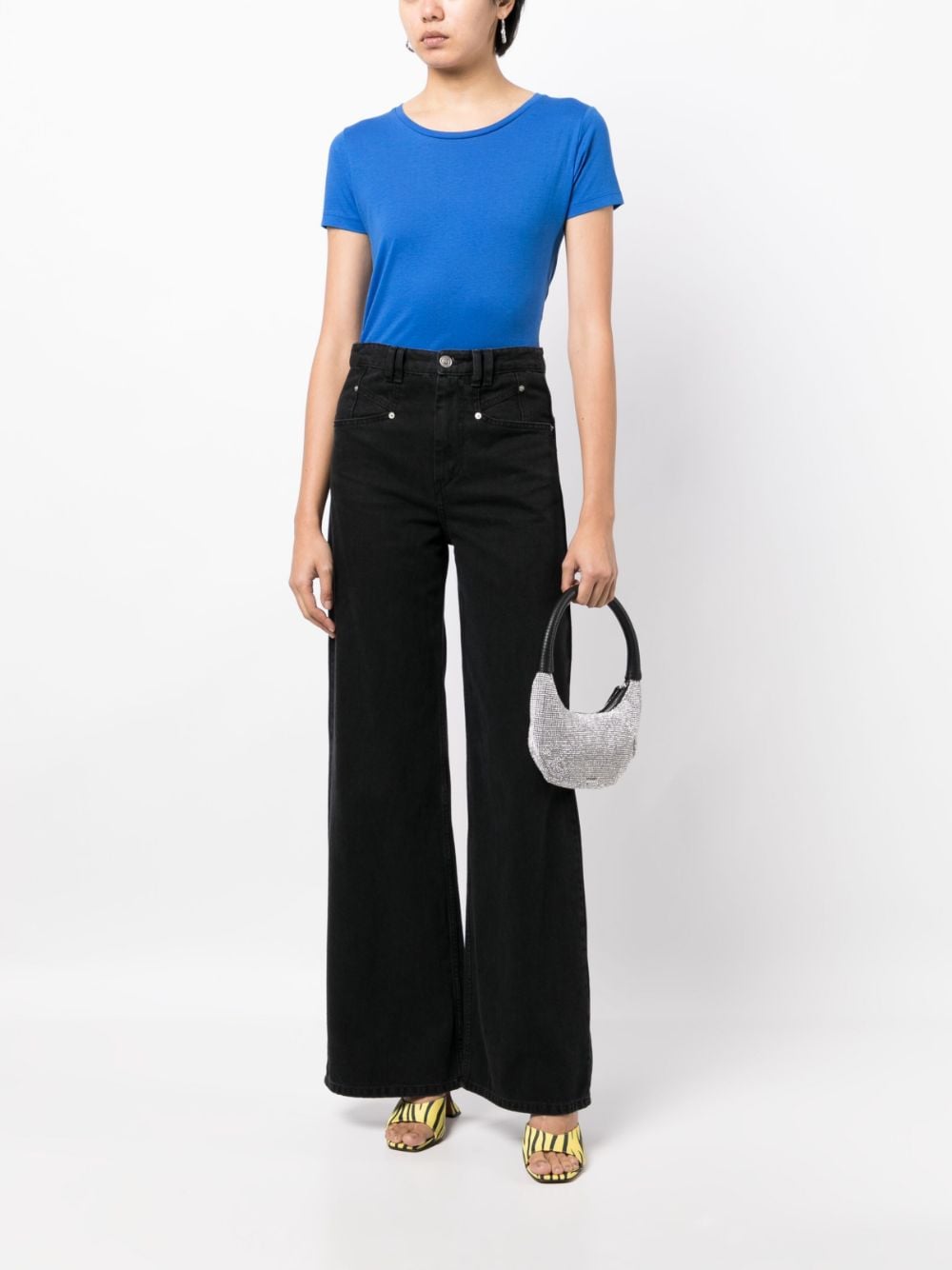 MADISON MAISON Madison.Maison Short-Sleeved Cotton-Jersey T-Shirt