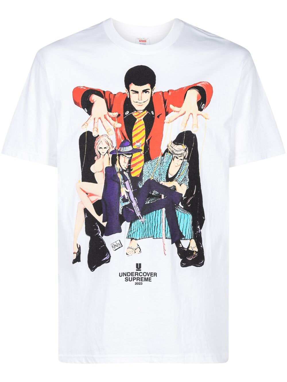 Supreme X Undercover Lupin T-Shirt - White | Editorialist