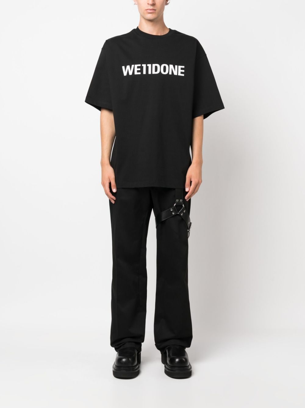 WE11DONE We11done Logo-Print T-Shirt