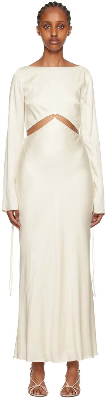 Bec & Bridge Off-White Diamond Days Maxi Dress In Ivory - 46% Off |  Editorialist