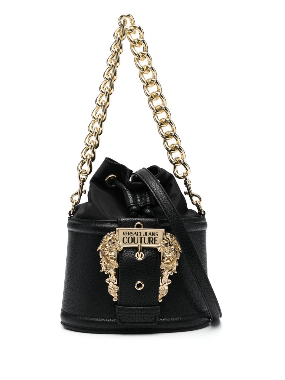 Versace Bucket Bag Black Editorialist