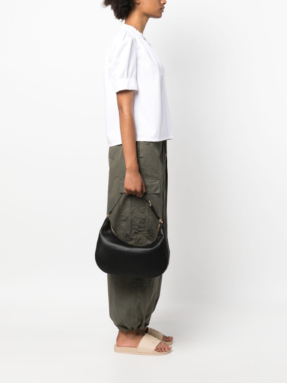 MOSCHINO Love Moschino Logo Lettering Hobo Bag