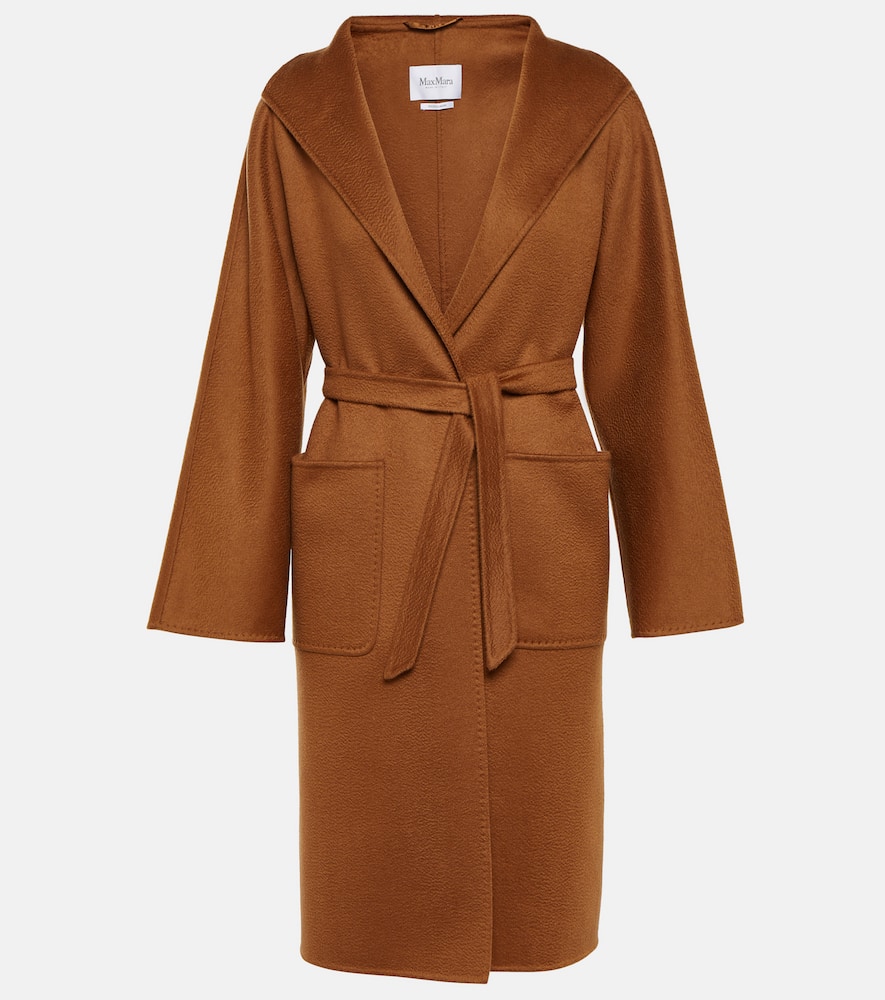 Max Mara Lilia Cashmere Wrap Coat - Brown