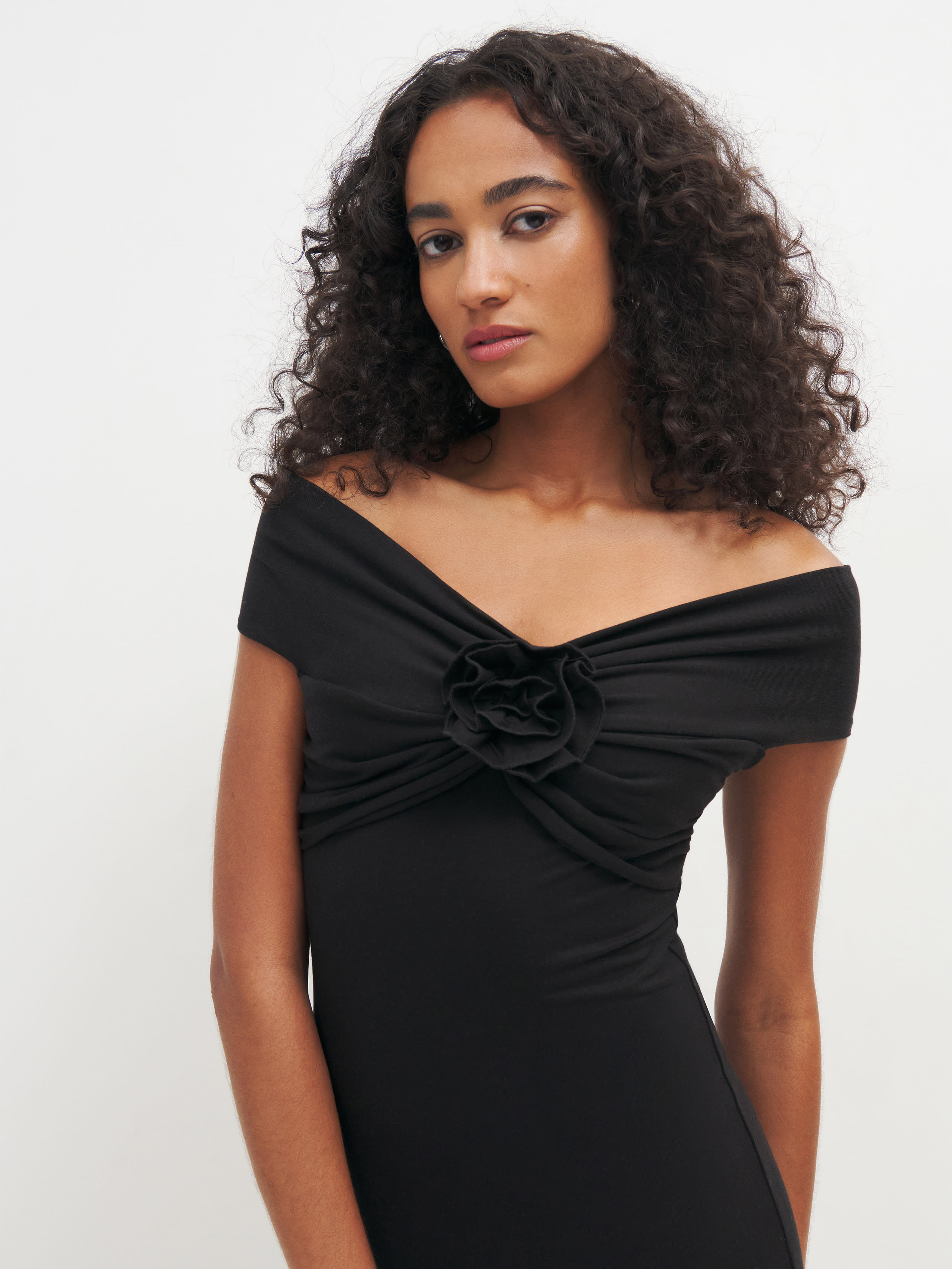 Reformation Fiorello Knit Dress In Black - 70% Off | Editorialist Reformation Fiorello Knit Dress In Black - 70% Off | Editorialist