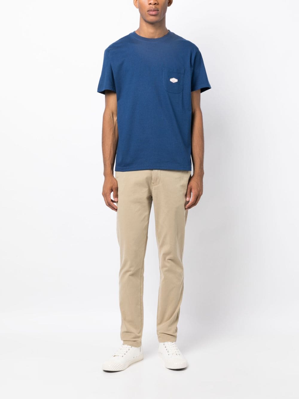 LEVI'S logo-patch chino trousers