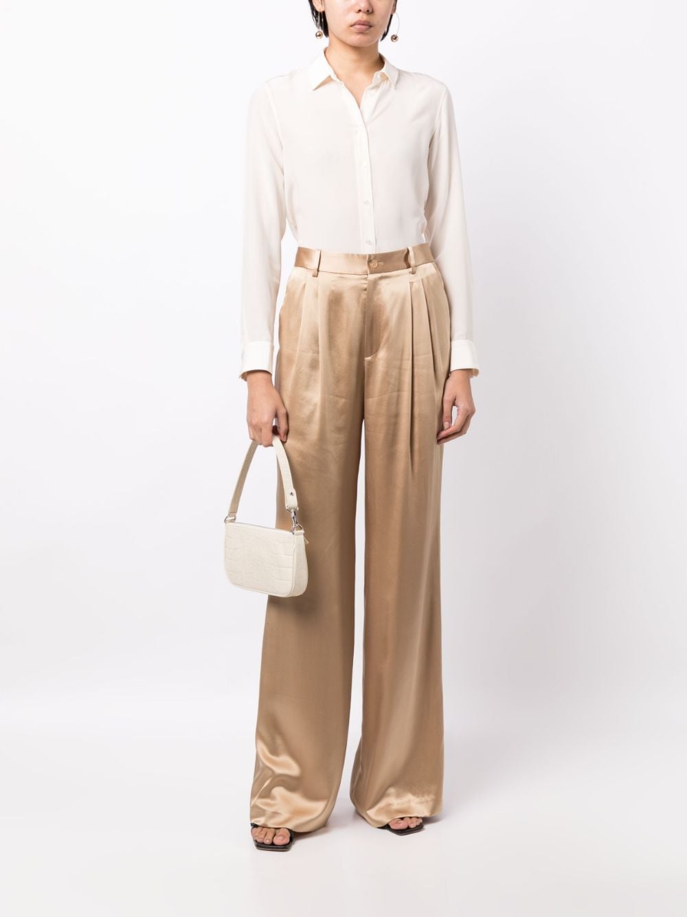 NILI LOTAN Nili Lotan Gaia Silk Shirt