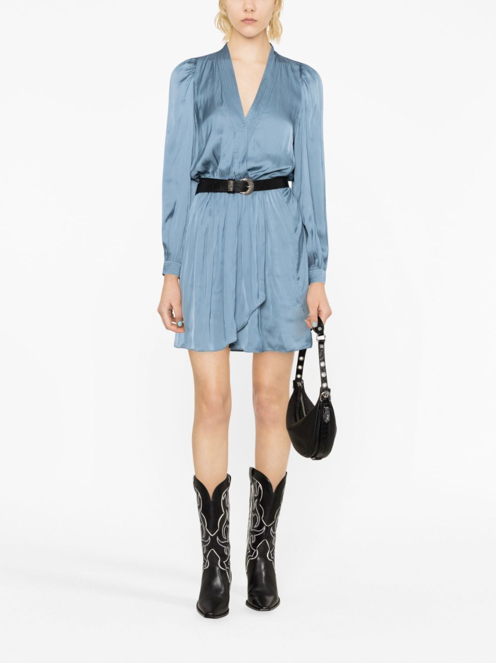 ZADIG&VOLTAIRE Zadig&Voltaire Remember Satin Mini Dress