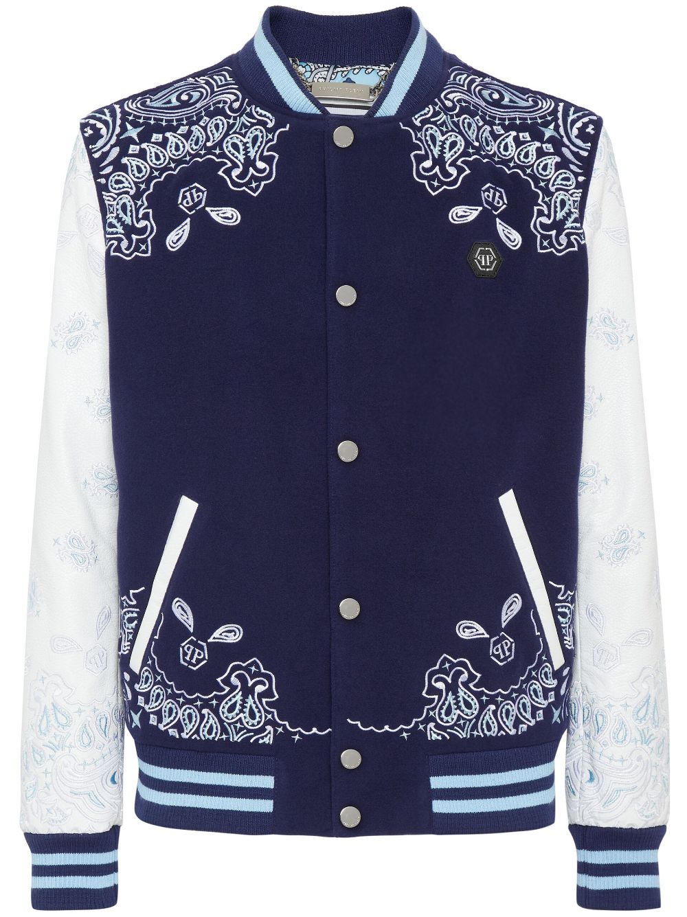 PHILIPP PLEIN Philipp Plein Paisley-Print Bomber Jacket