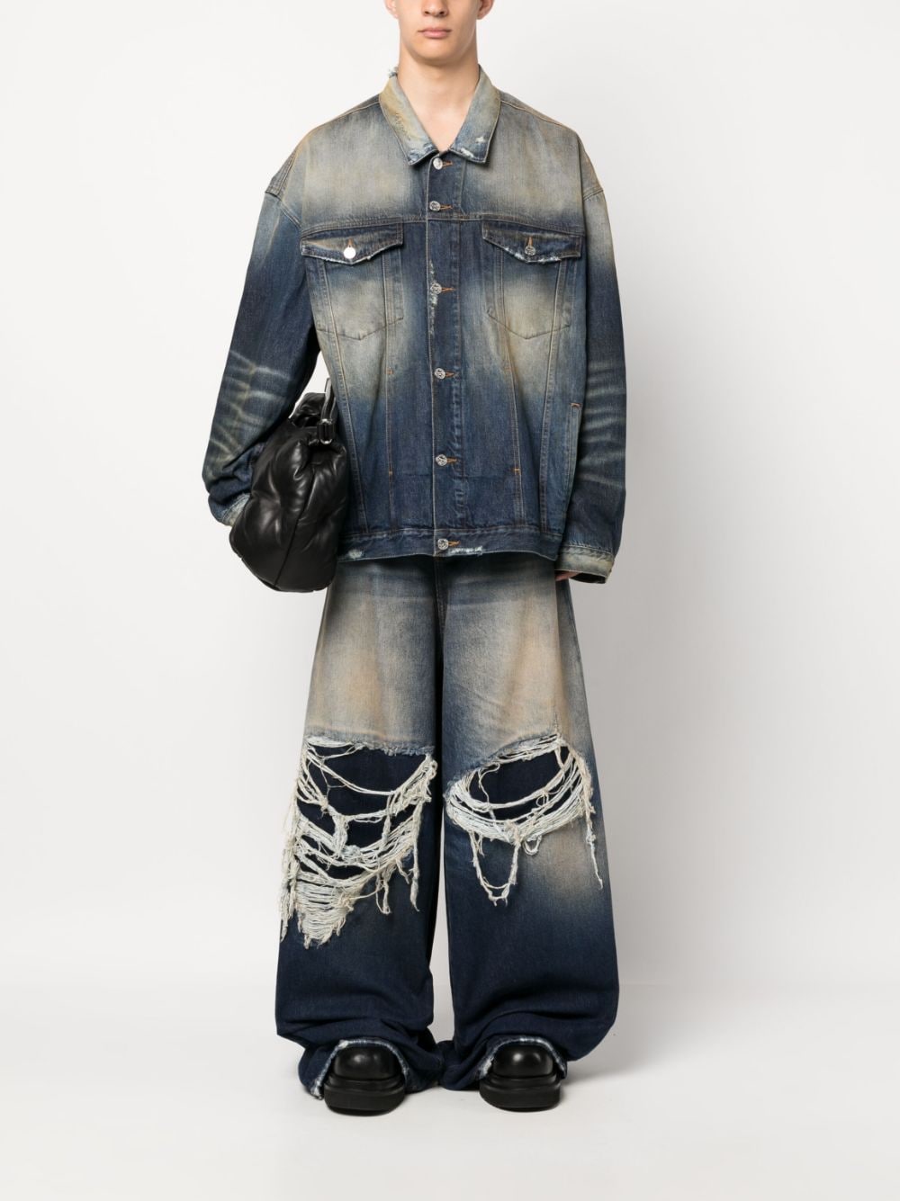 VETEMENTS VETEMENTS Distressed-Effect Denim Jacket