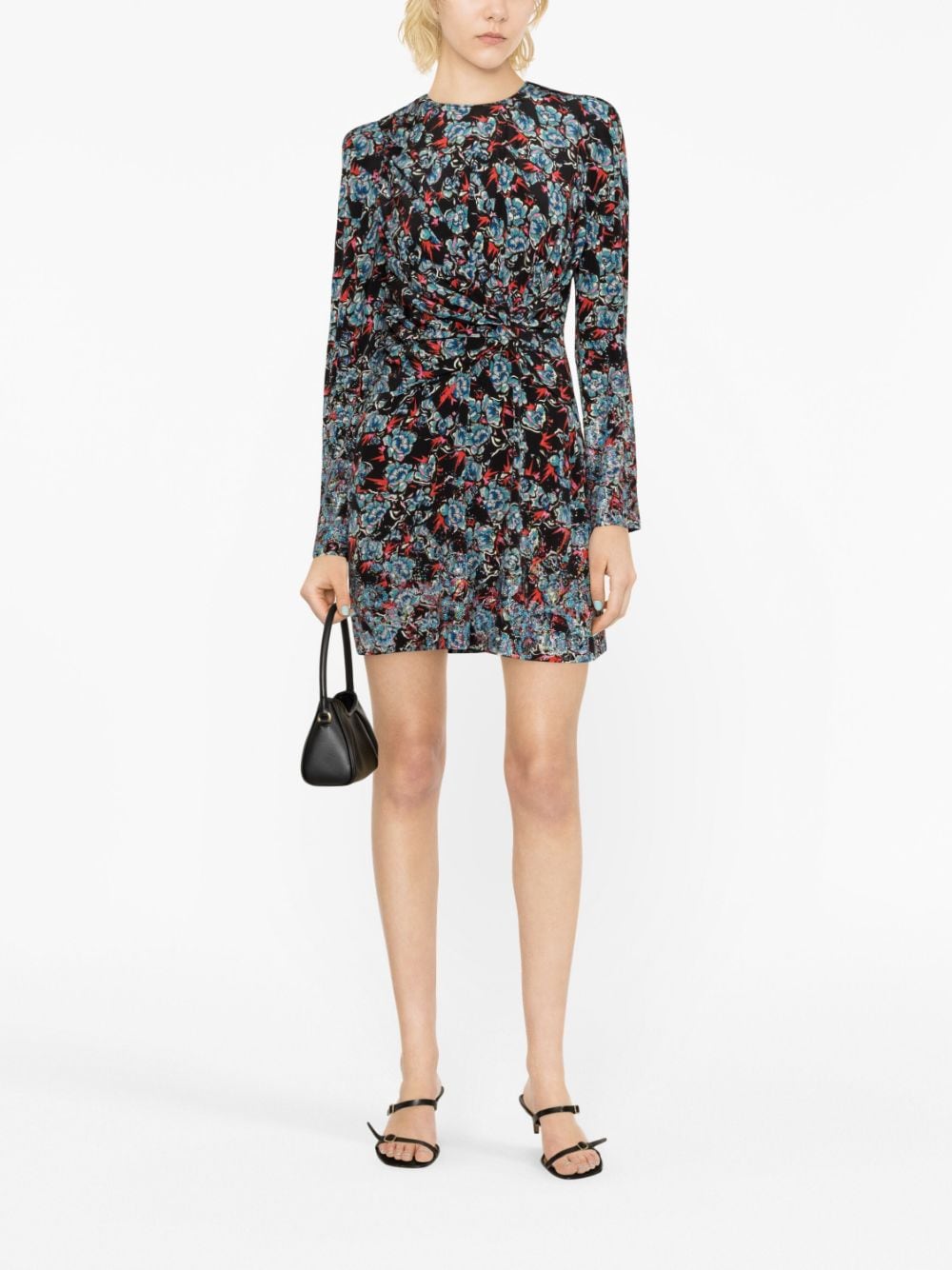 ZADIG&VOLTAIRE Zadig&Voltaire radar floral-print embellished silk minidress