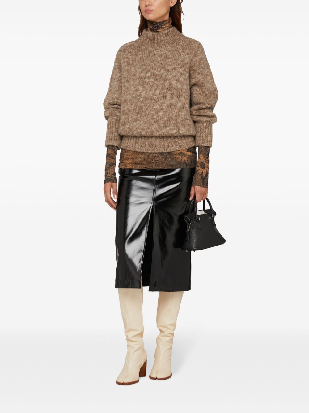 MAISON MARGIELA Maison Margiela Tabi 80mm Knee-High Boots