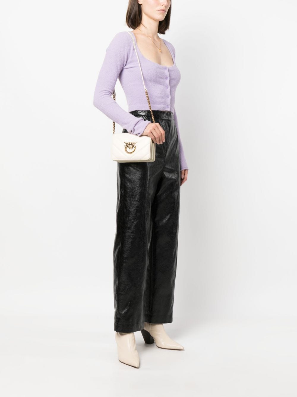 PINKO PINKO Mini Love Click Crossbody Bag