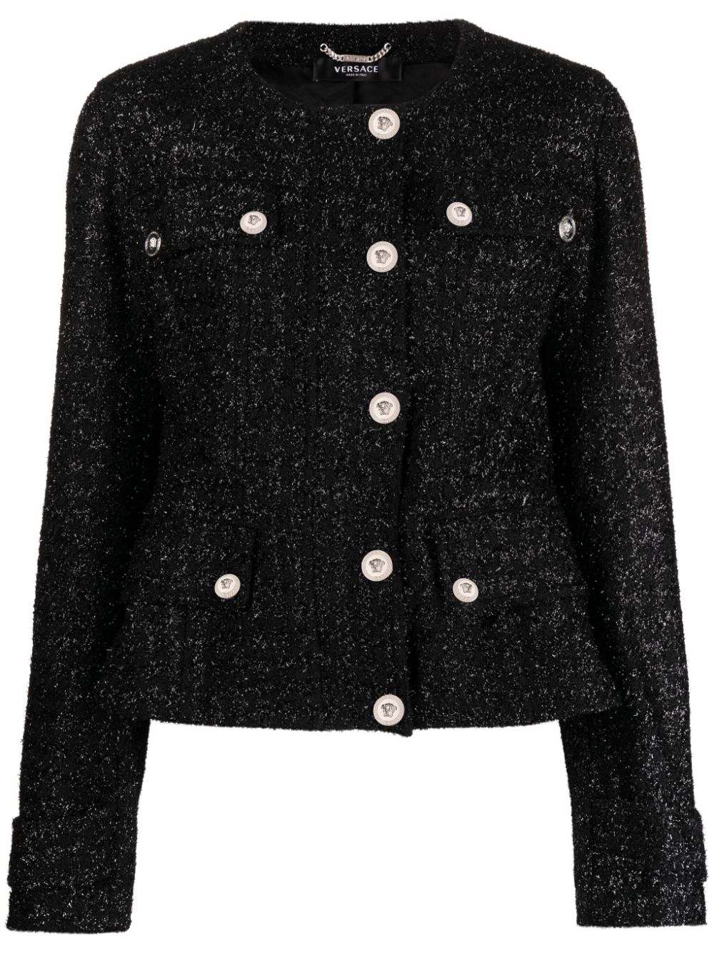 VERSACE Versace Medusa Head Tweed Jacket