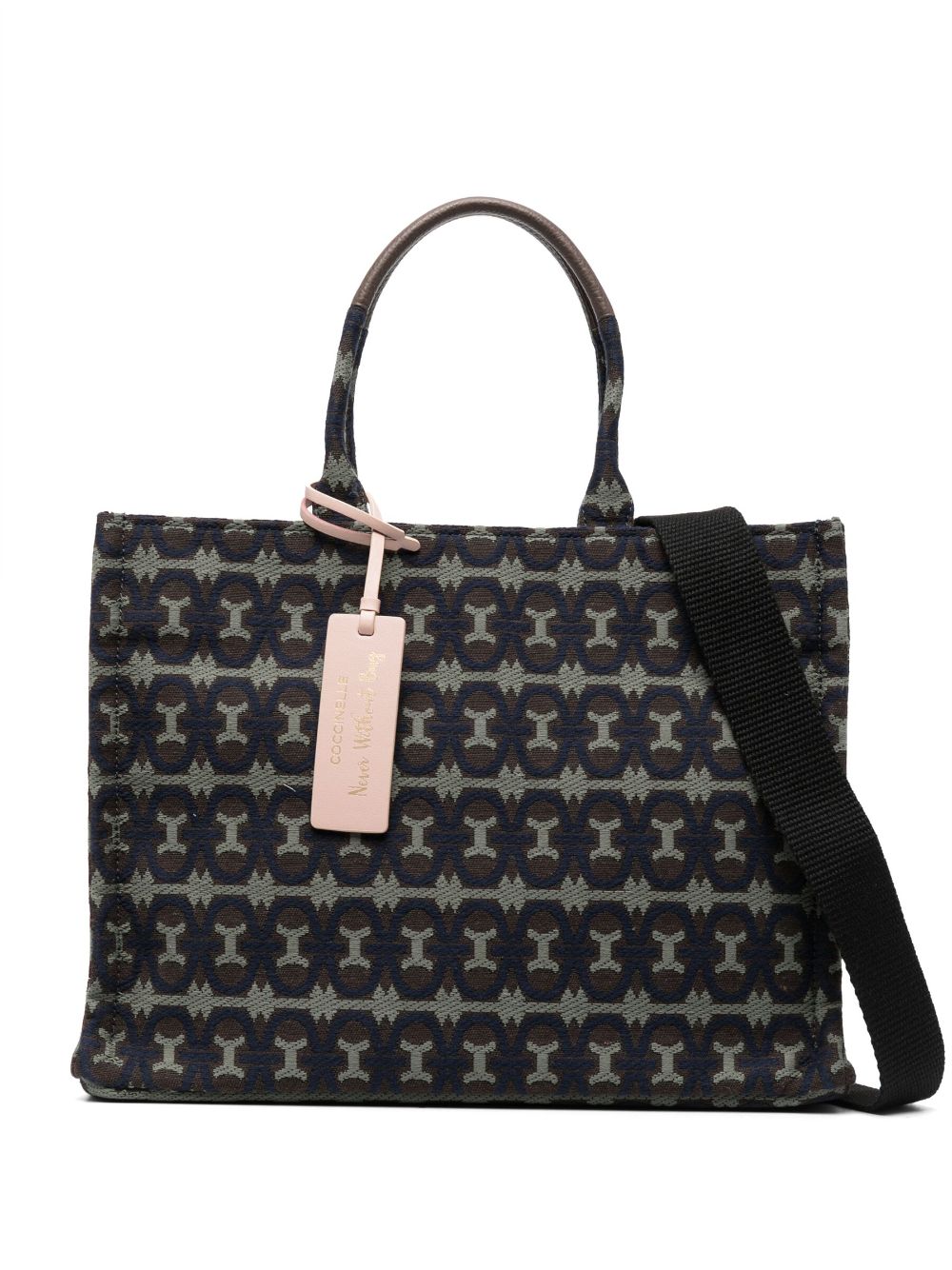 Coccinelle Never Without Monogram-Pattern Tote Bag In Brown - 15% Off ...