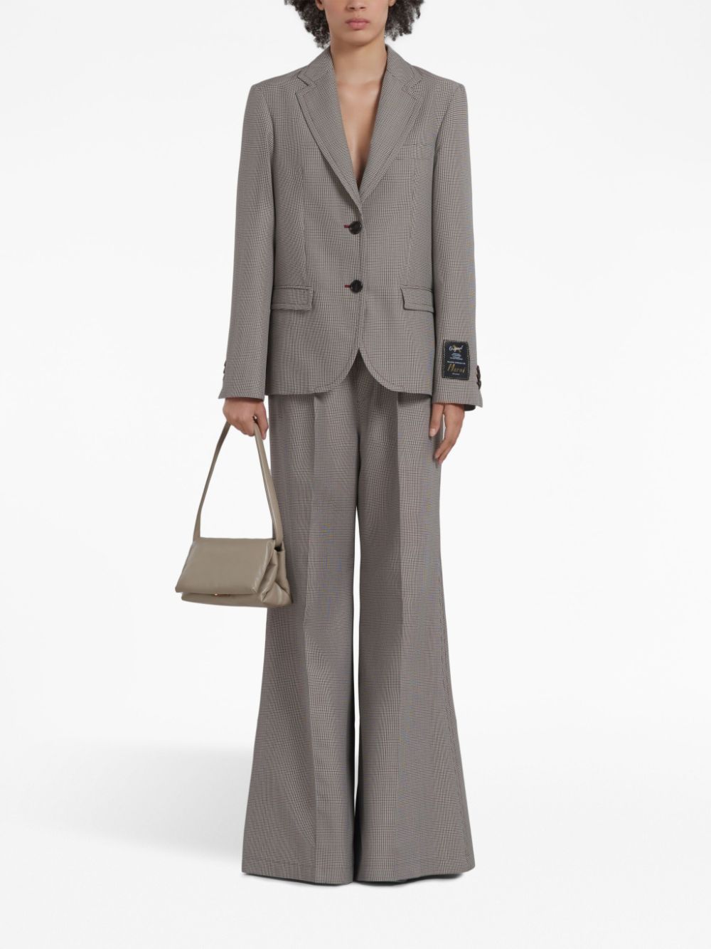 MARNI Marni Small Prisma Leather Shoulder Bag