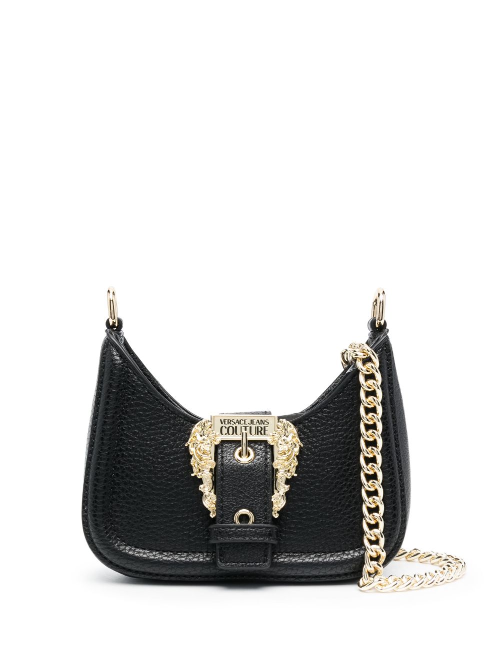 Versace Couture Barocco-Buckle Mini Bag In Black - 25% Off