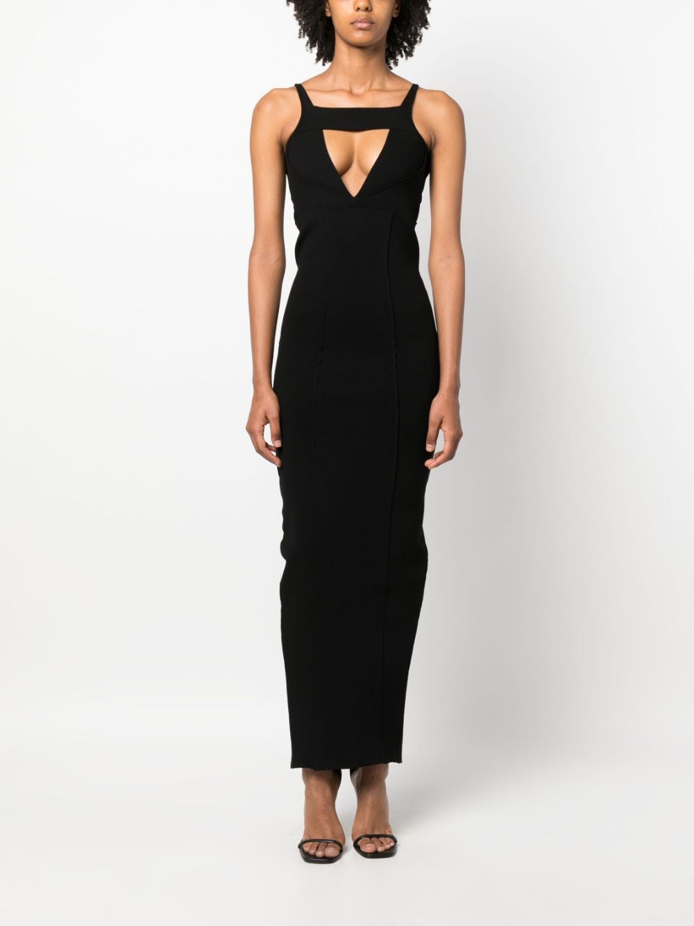 RICK OWENS Rick Owens Cut-Out Maxi Dress
