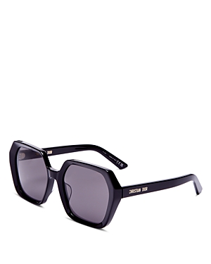 Dior Midnight S2f Geometric Sunglasses - Colhav/Smk  display picture 3